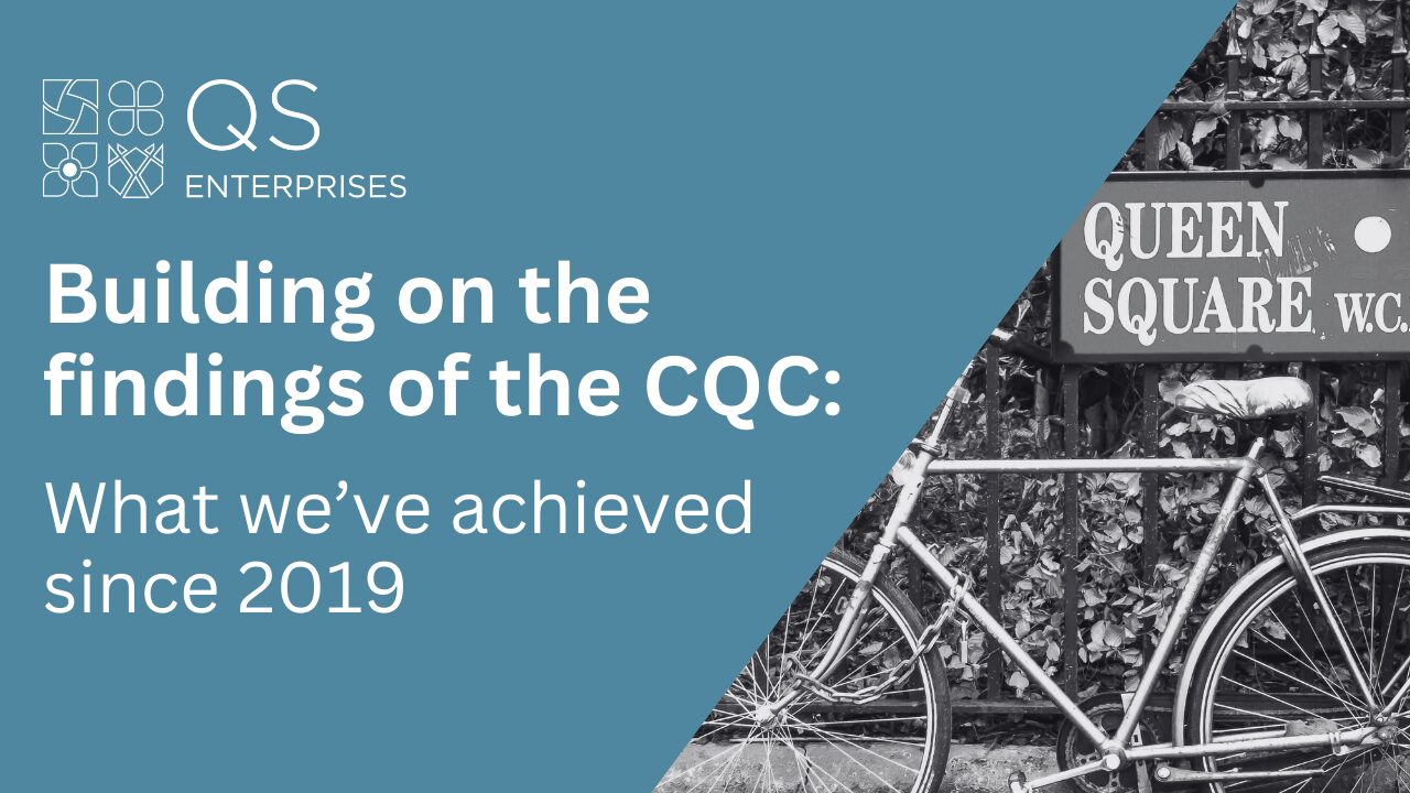 Building on the findings of the Care Quality Commission (CQC) – What we ...